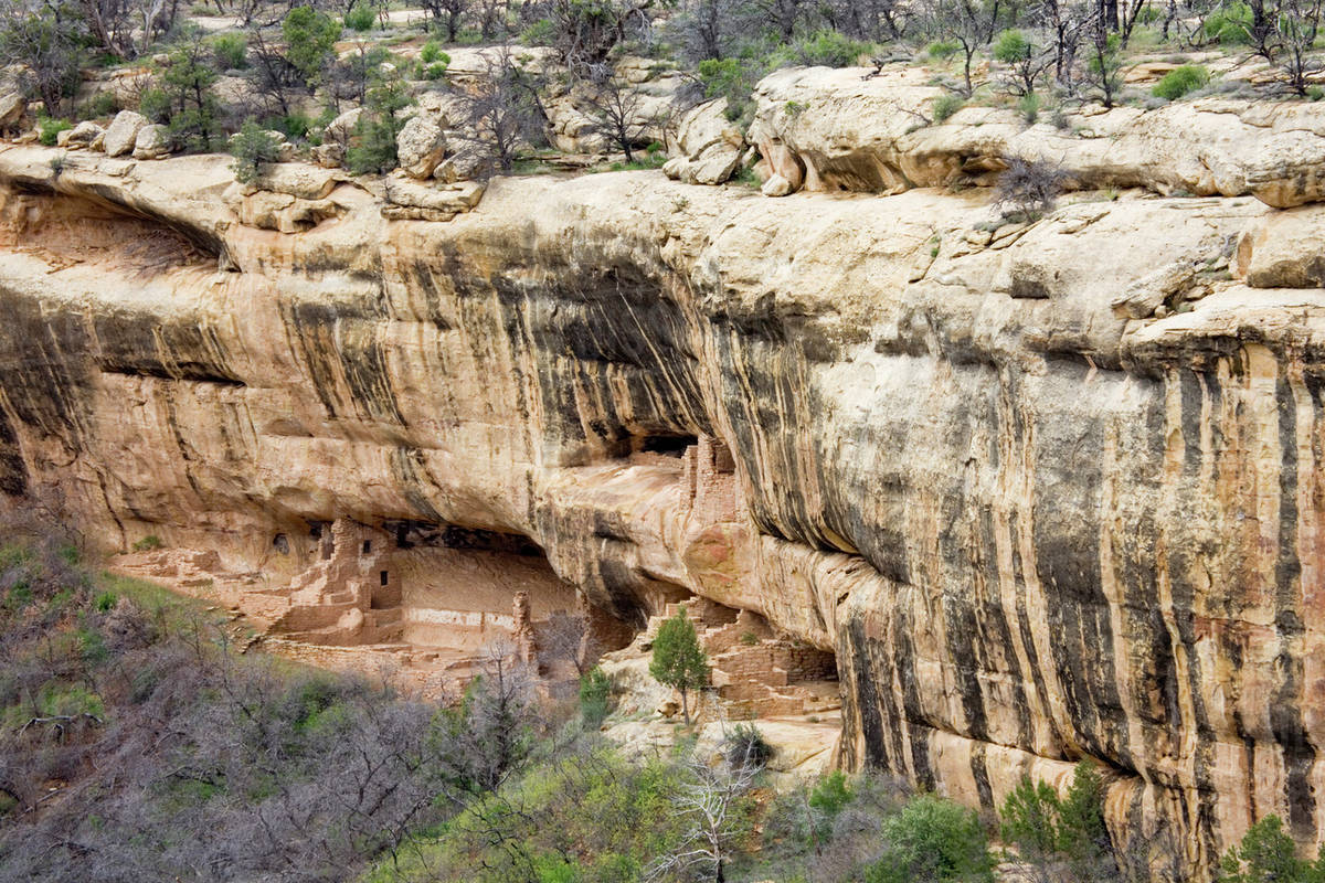 CO, Colorado, Mesa Verde National Park, home of Ancestral Pueblo people ...