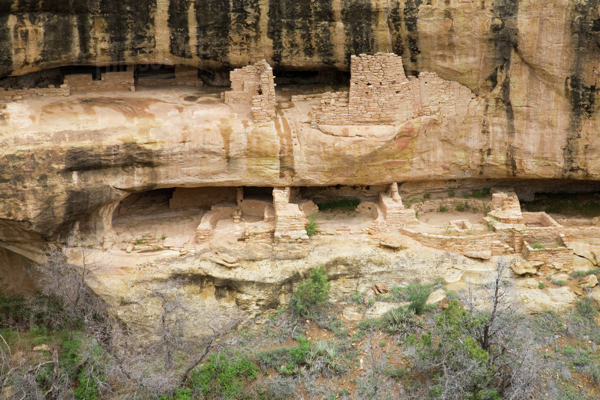 CO, Colorado, Mesa Verde National Park, home of Ancestral Pueblo people ...