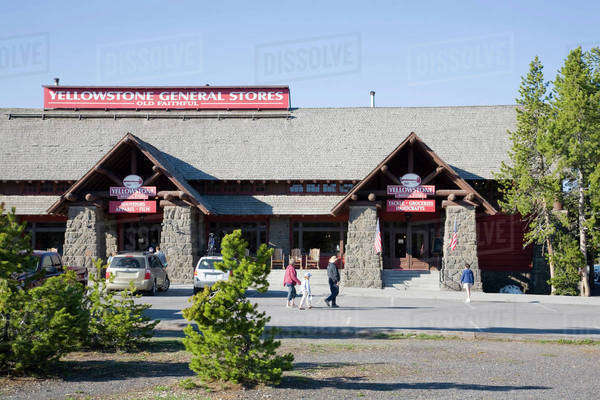 WY, Yellowstone National Park, Yellowstone General Store, at Old ...