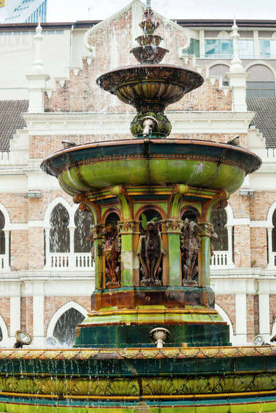 Fountain at Merdeka Square, Kuala Lumpur, Malaysia. - Royalty-free ...