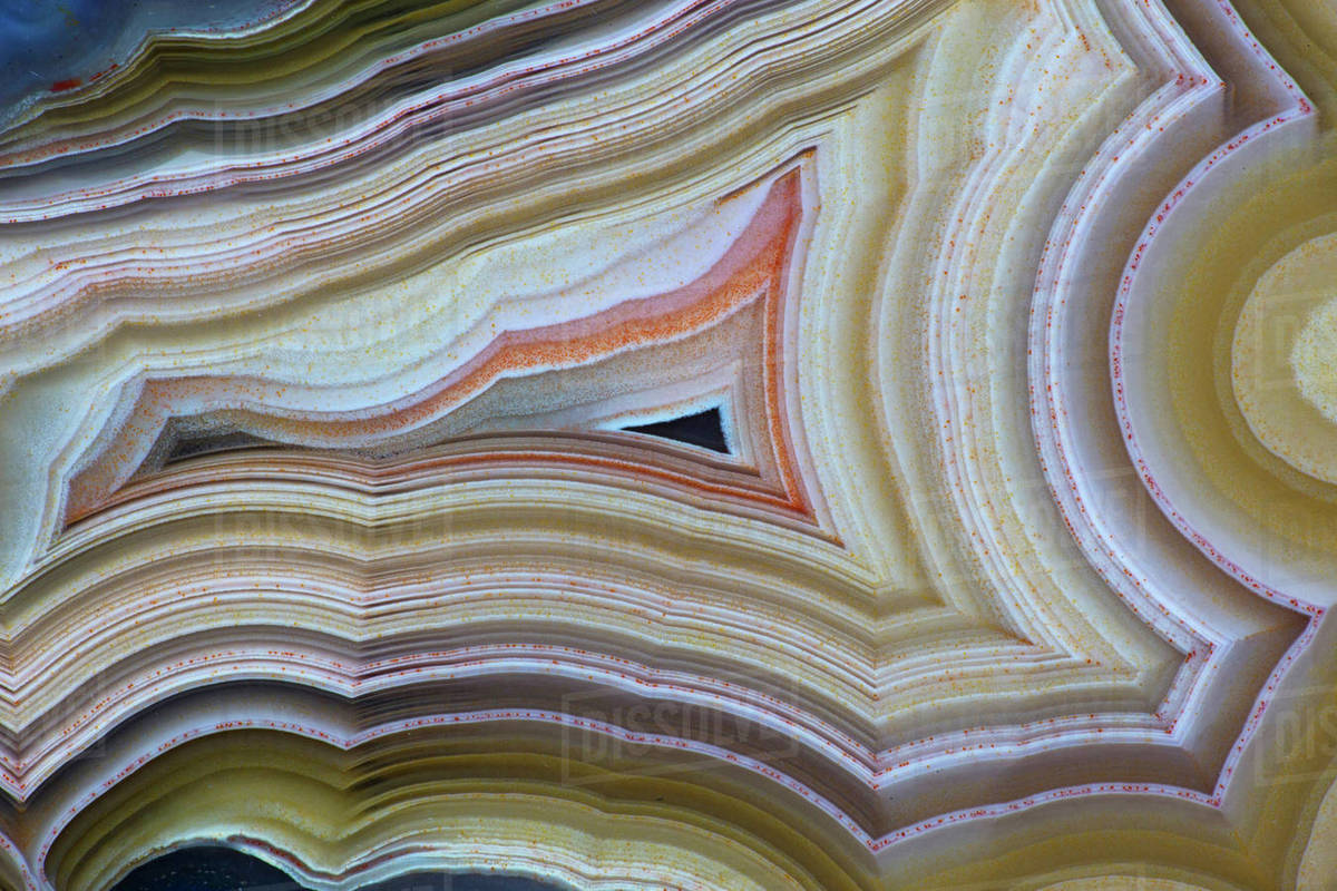 Banded Agate, Sammamish, Washington State - Royalty-free Stock Photo ...