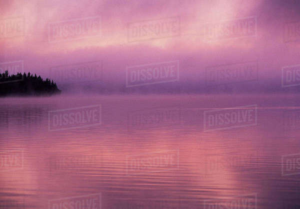 Canada, Manitoba, Childs Lake at Duck Mountain Provincial Park in ...