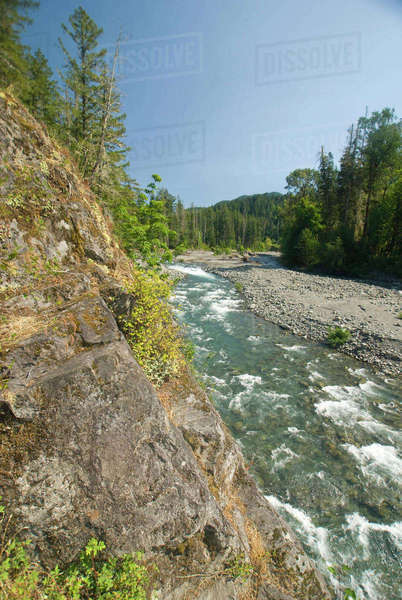 Goblin's Gate, Elwha River, Olympic National Park, Washington, US ...