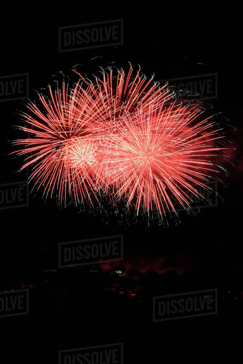 Fireworks display - Royalty-free Stock Photo | Dissolve