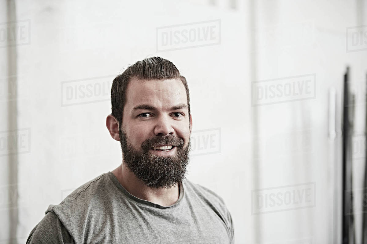 Bearded young man - Royalty-free Stock Photo | Dissolve