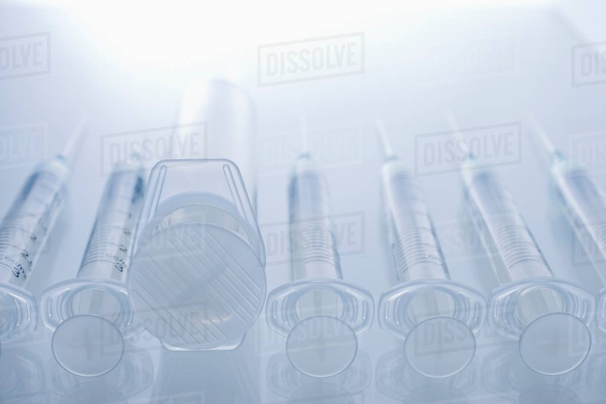 Empty syringes - Stock Photo - Dissolve