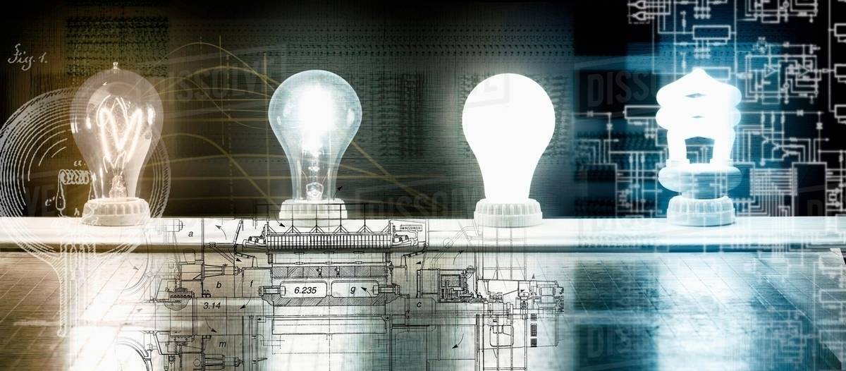 Evolution of the light bulb - from Thomas Edison to energy saving bulb ...