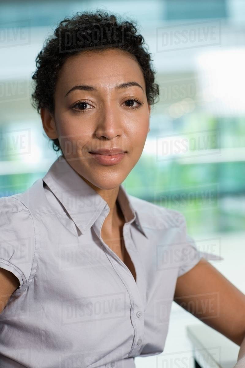 Portrait of an office worker - Royalty-free Stock Photo | Dissolve