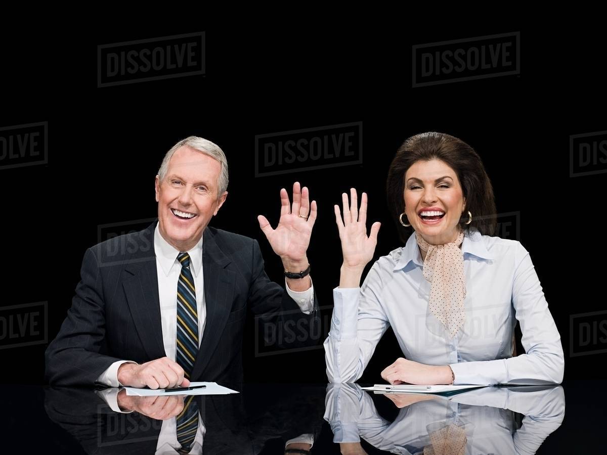 News presenters - Royalty-free Stock Photo | Dissolve