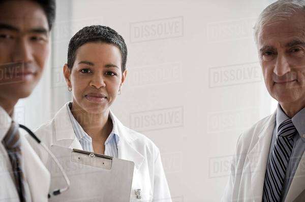 Three doctors - Stock Photo - Dissolve