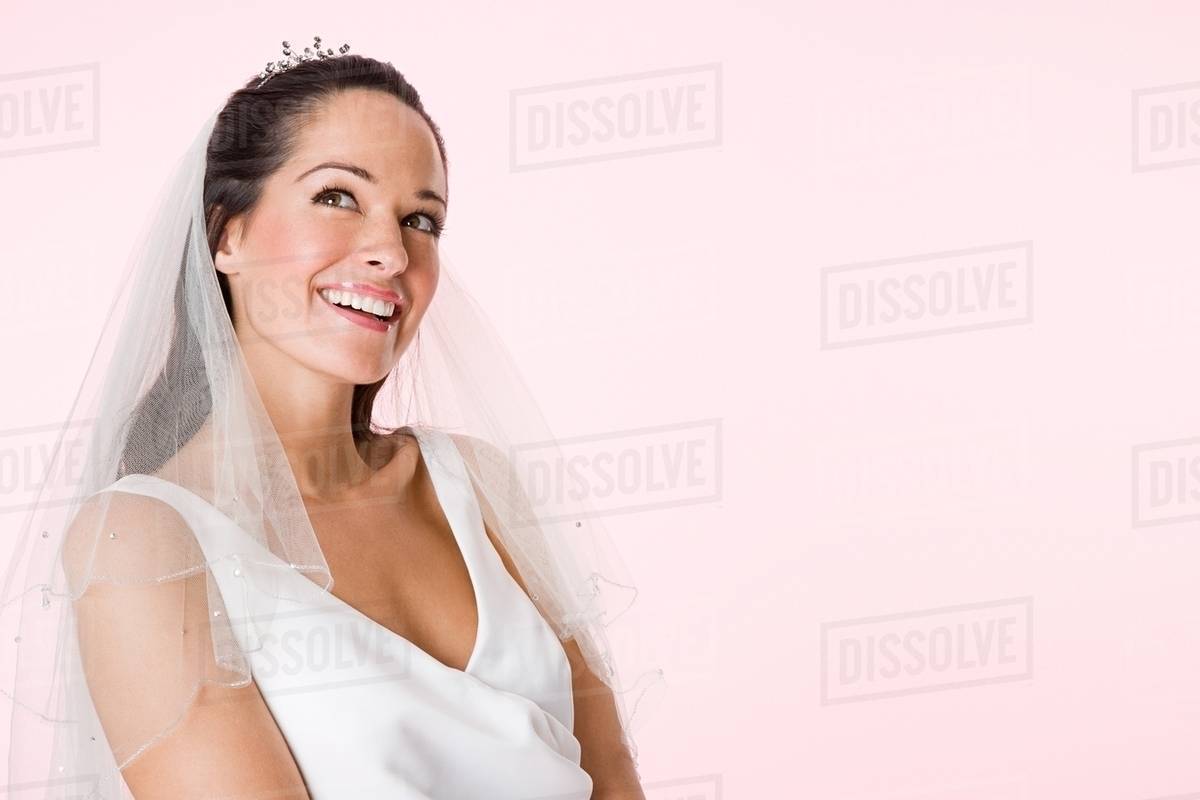A smiling bride - Royalty-free Stock Photo | Dissolve