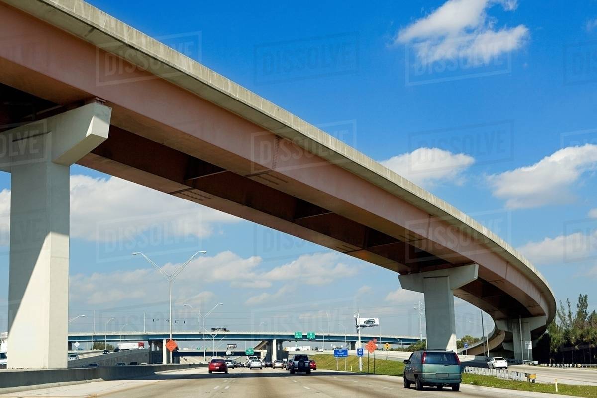 Overpass in miami - Stock Photo - Dissolve