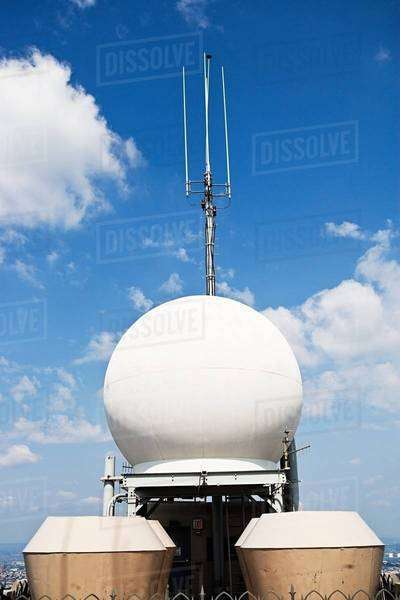 Sphere and antenna, New York - Royalty-free Stock Photo | Dissolve