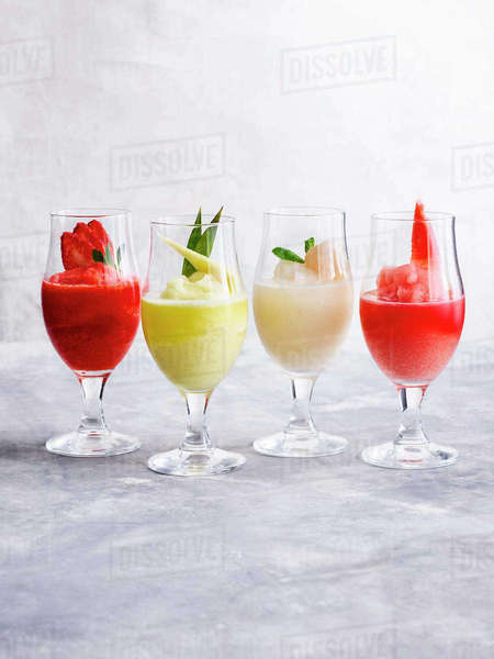 Variety of colored drinks - Royalty-free Stock Photo | Dissolve