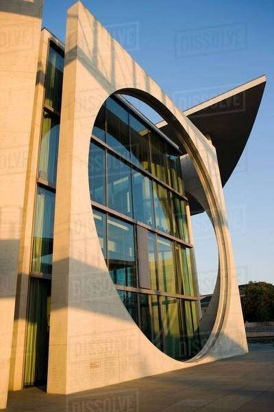 Modern government building, Berlin, Germany - Royalty-free Stock Photo ...