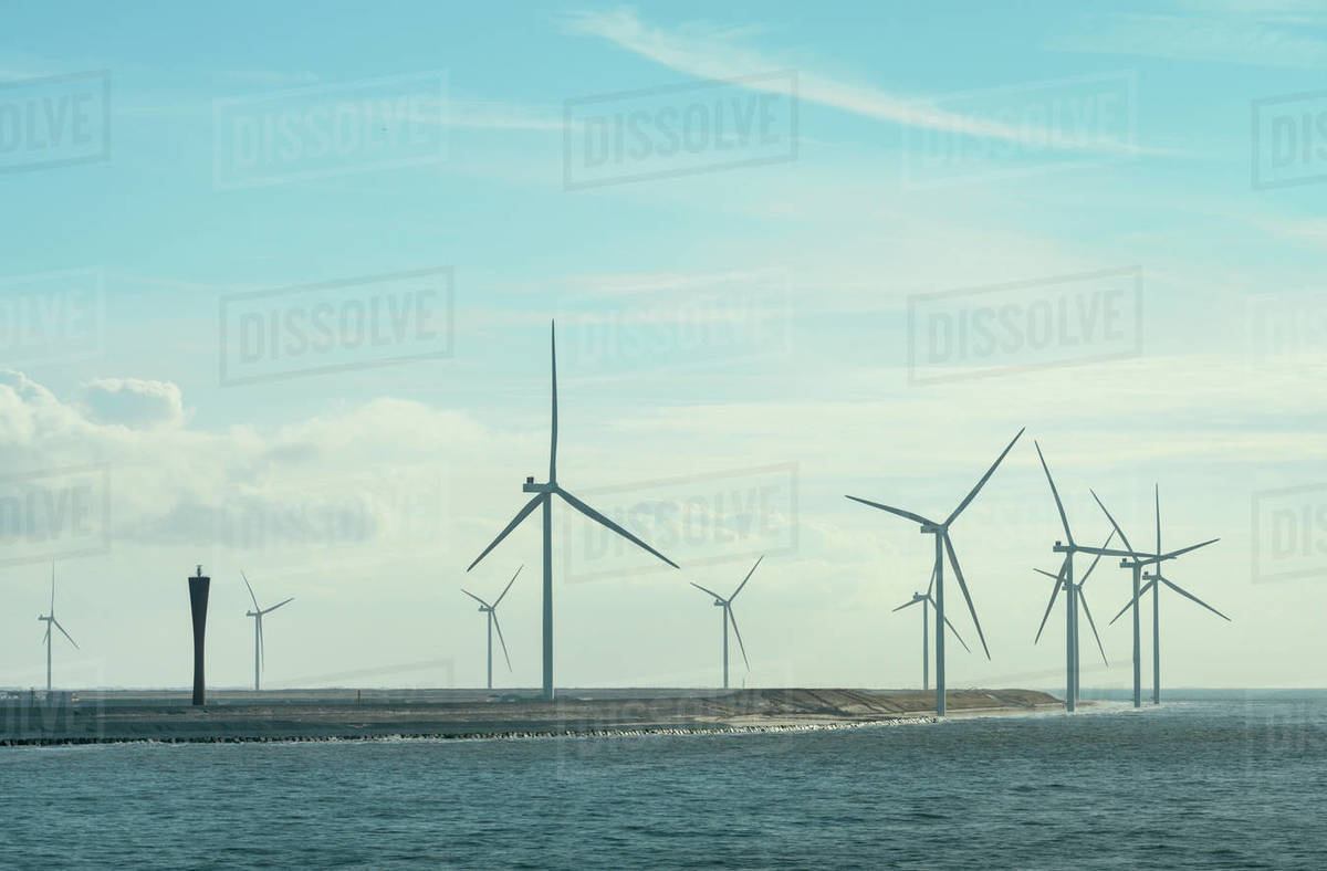 Greater Gabbard offshore wind farm, UK - Royalty-free Stock Photo ...