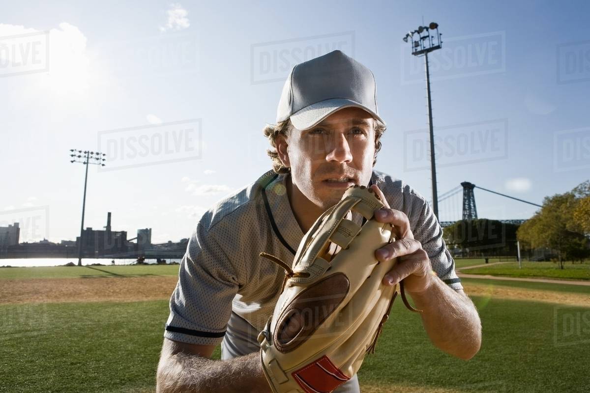 Baseball pitcher - Royalty-free Stock Photo | Dissolve
