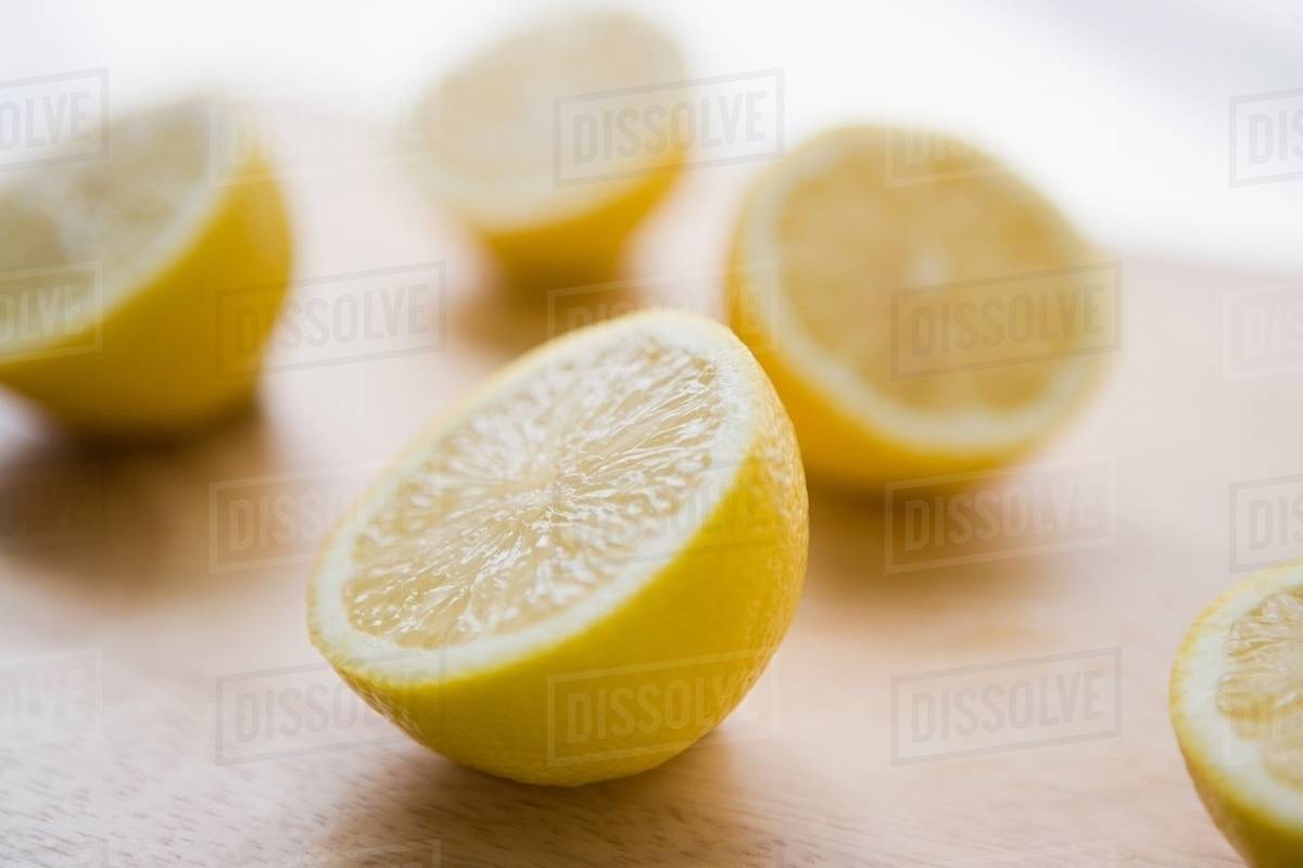 Lemon halves - Stock Photo - Dissolve