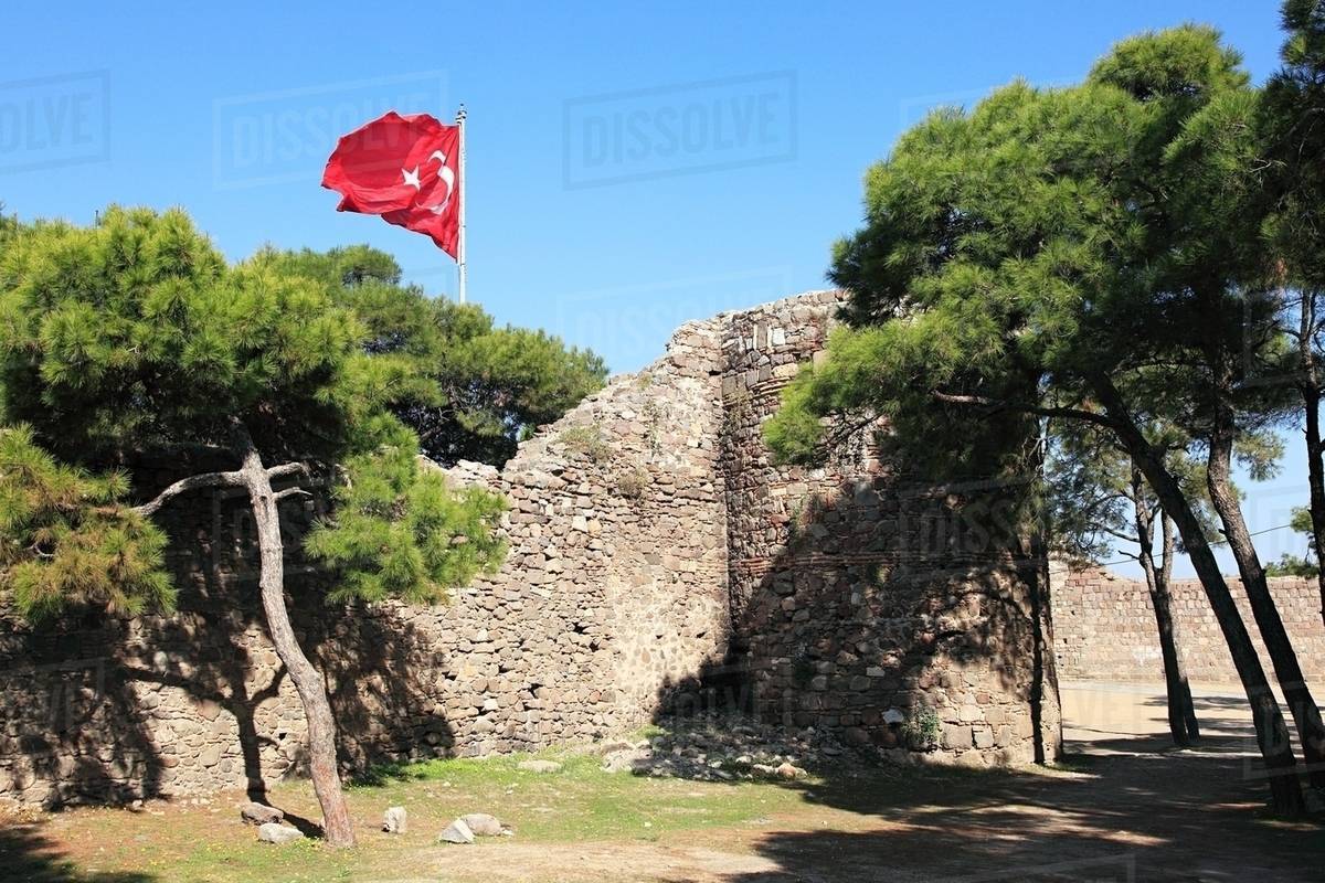 Kadifekale fortress izmir turkey - Royalty-free Stock Photo | Dissolve