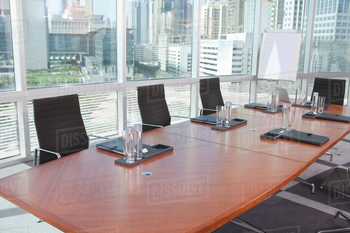 Empty boardroom - Royalty-free Stock Photo | Dissolve