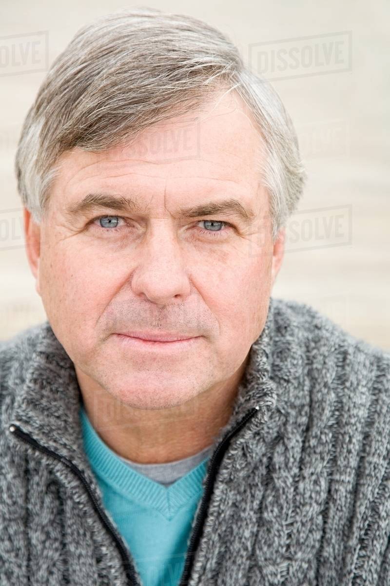Portrait of a mature man outdoors - Stock Photo - Dissolve