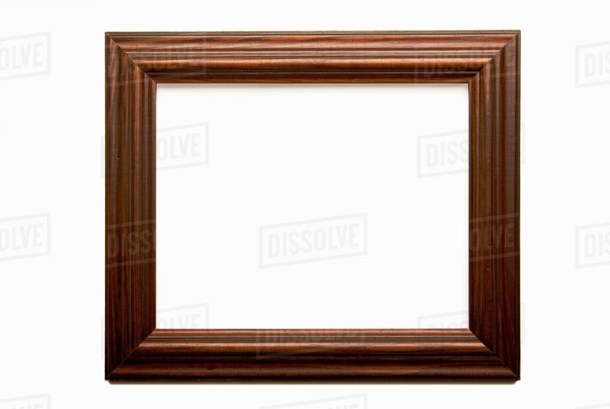 Empty wooden frame - Royalty-free Stock Photo | Dissolve