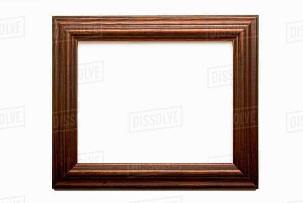 Empty wooden frame - Royalty-free Stock Photo | Dissolve
