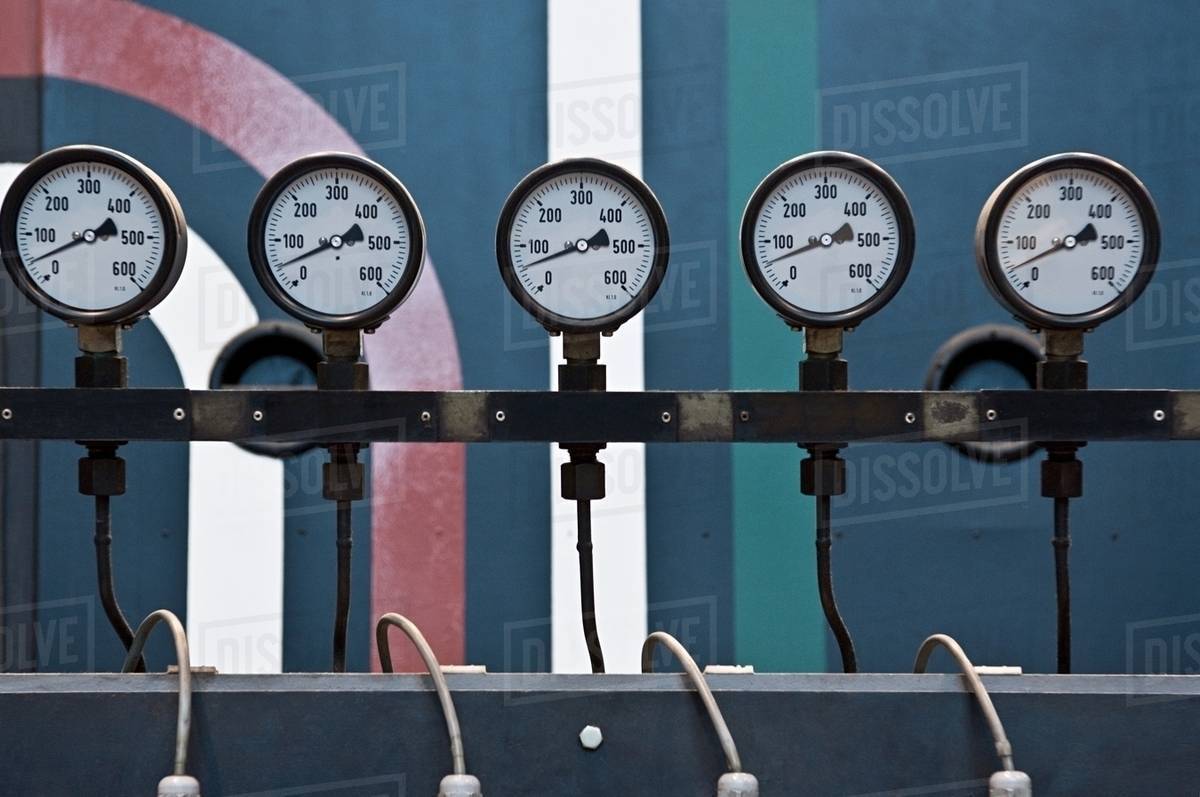 Pressure indicators - Royalty-free Stock Photo | Dissolve
