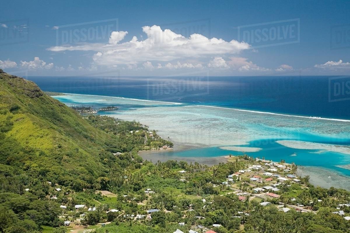 View of moorea - Stock Photo - Dissolve