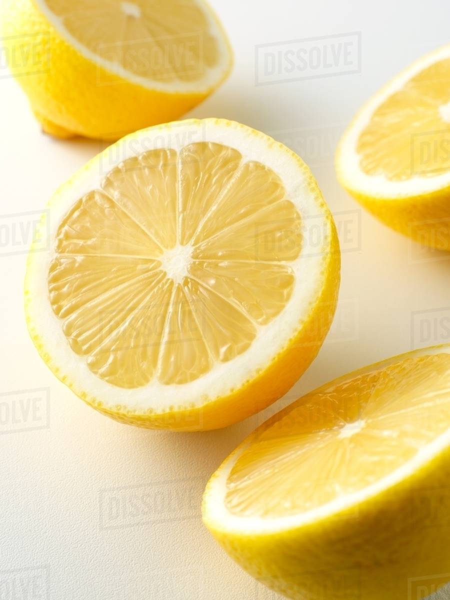 Lemon halves - Royalty-free Stock Photo | Dissolve