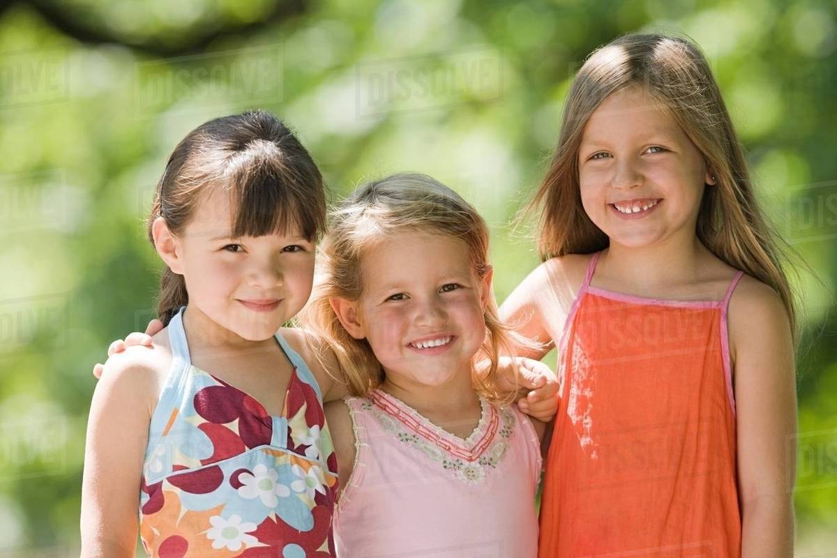 Portrait of friends - Royalty-free Stock Photo | Dissolve