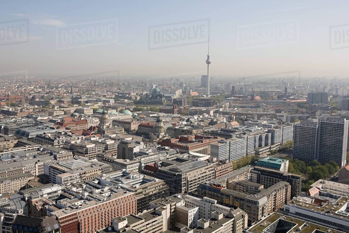 Berlin cityscape - Royalty-free Stock Photo | Dissolve