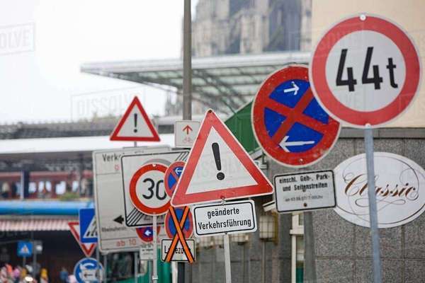 Road signs - Stock Photo - Dissolve