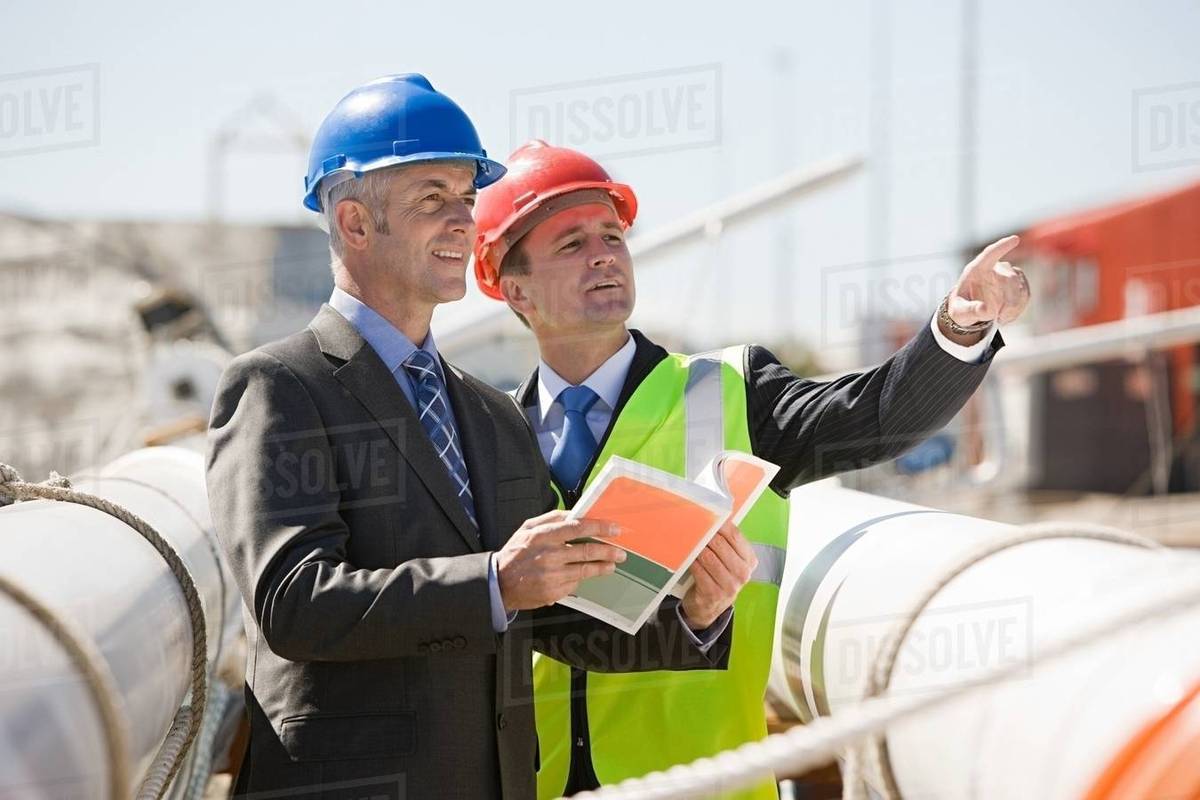 Engineers at work - Stock Photo - Dissolve