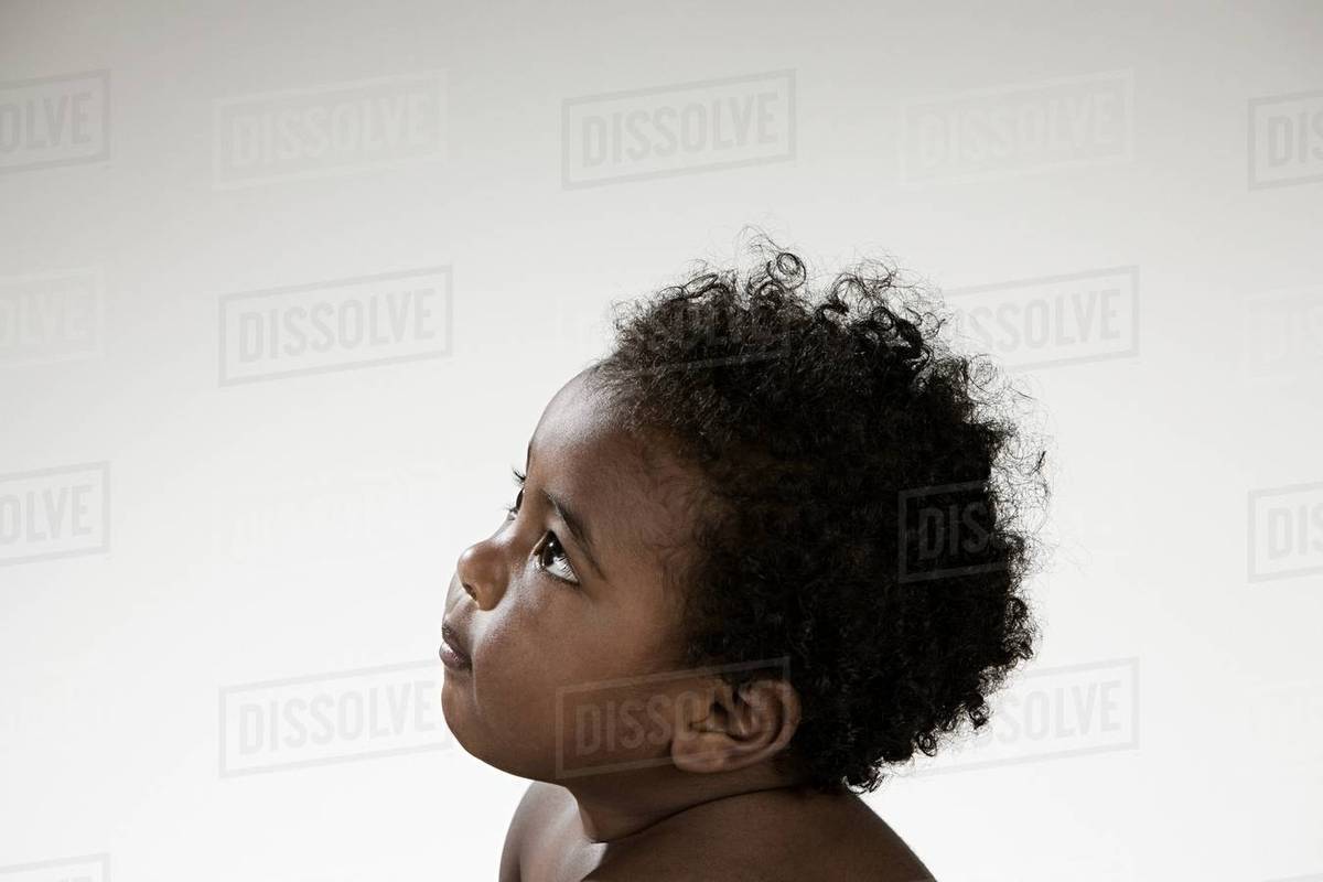Profile of a baby boy - Royalty-free Stock Photo | Dissolve