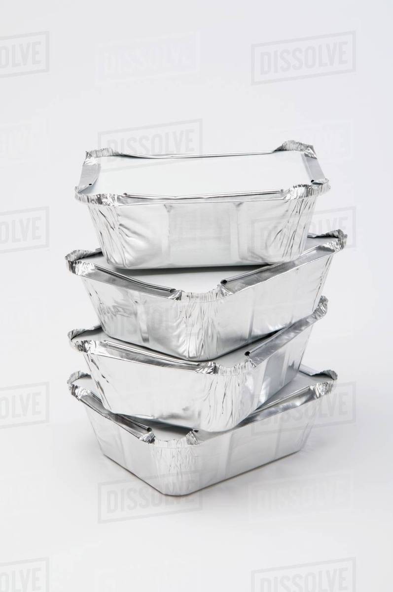A stack of fast food containers - Royalty-free Stock Photo | Dissolve