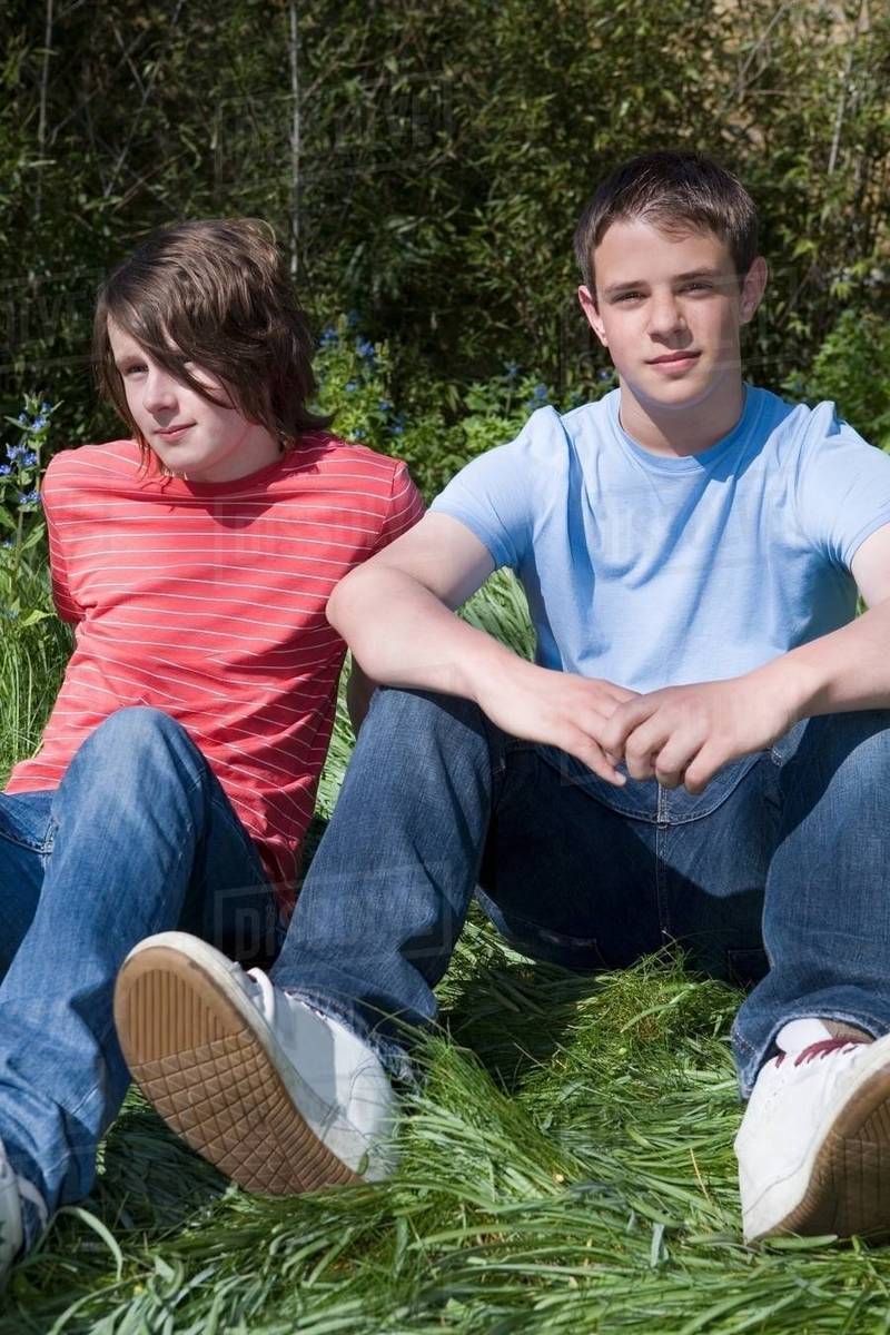 Portrait of friends - Royalty-free Stock Photo | Dissolve