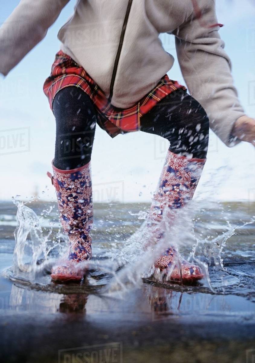 Person splashing - Royalty-free Stock Photo | Dissolve