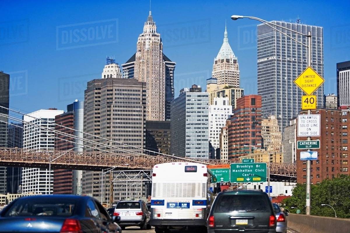 Traffic in new york - Stock Photo - Dissolve