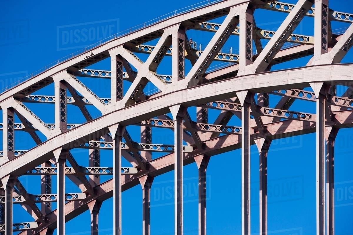Detail of urban bridge infrastructure - Royalty-free Stock Photo | Dissolve