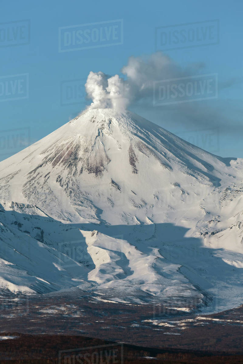Beautiful volcanic landscape: Avachinsky Volcano - active volcano of ...