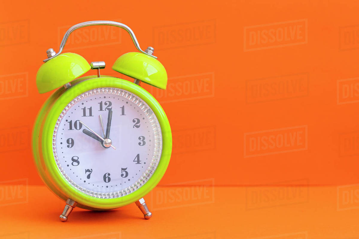 colorful-alarm-clock-ideal-for-waking-up-in-the-morning-stock-photo
