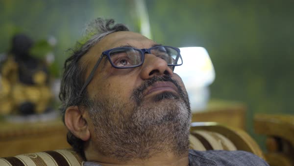 Indian man crying, emotions, remembering someone. Full of emotions ...