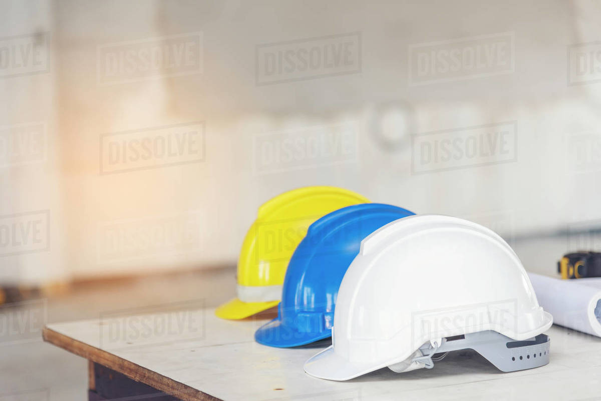 Construction hard hat safety tools equipment for workers in ...