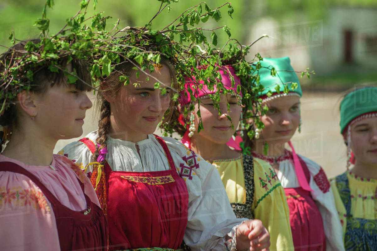 TOPOLNOE, ALTAY, RUSSIA - May 27, 2018: Folk festivities dedicated to ...