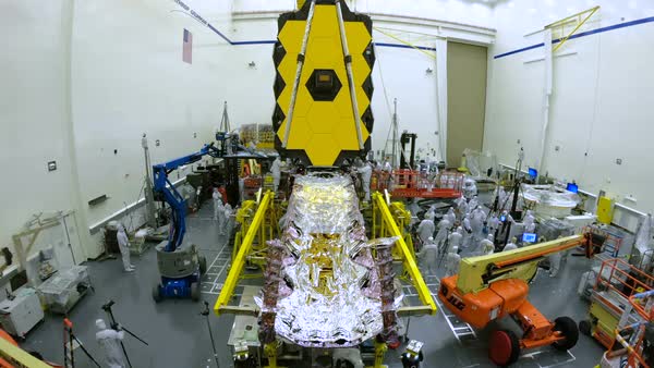 James Webb Space Telescope mirror assembly - HD Rights-managed Stock ...
