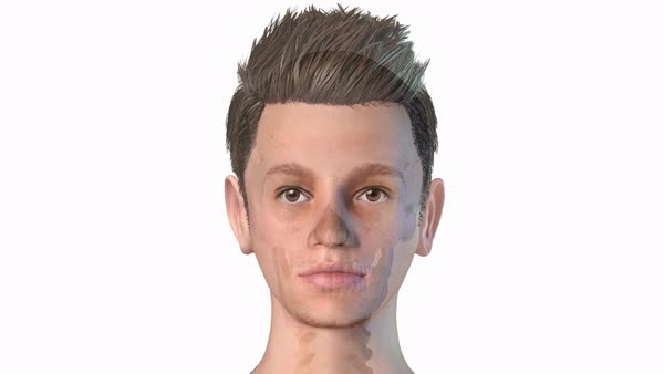 Human face anatomy, animation - 4K Royalty-free Stock Video Footage ...