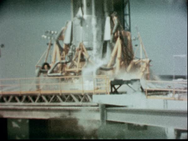 Failed Atlas rocket launch attempt, 9th September 1961 - 720p Rights ...