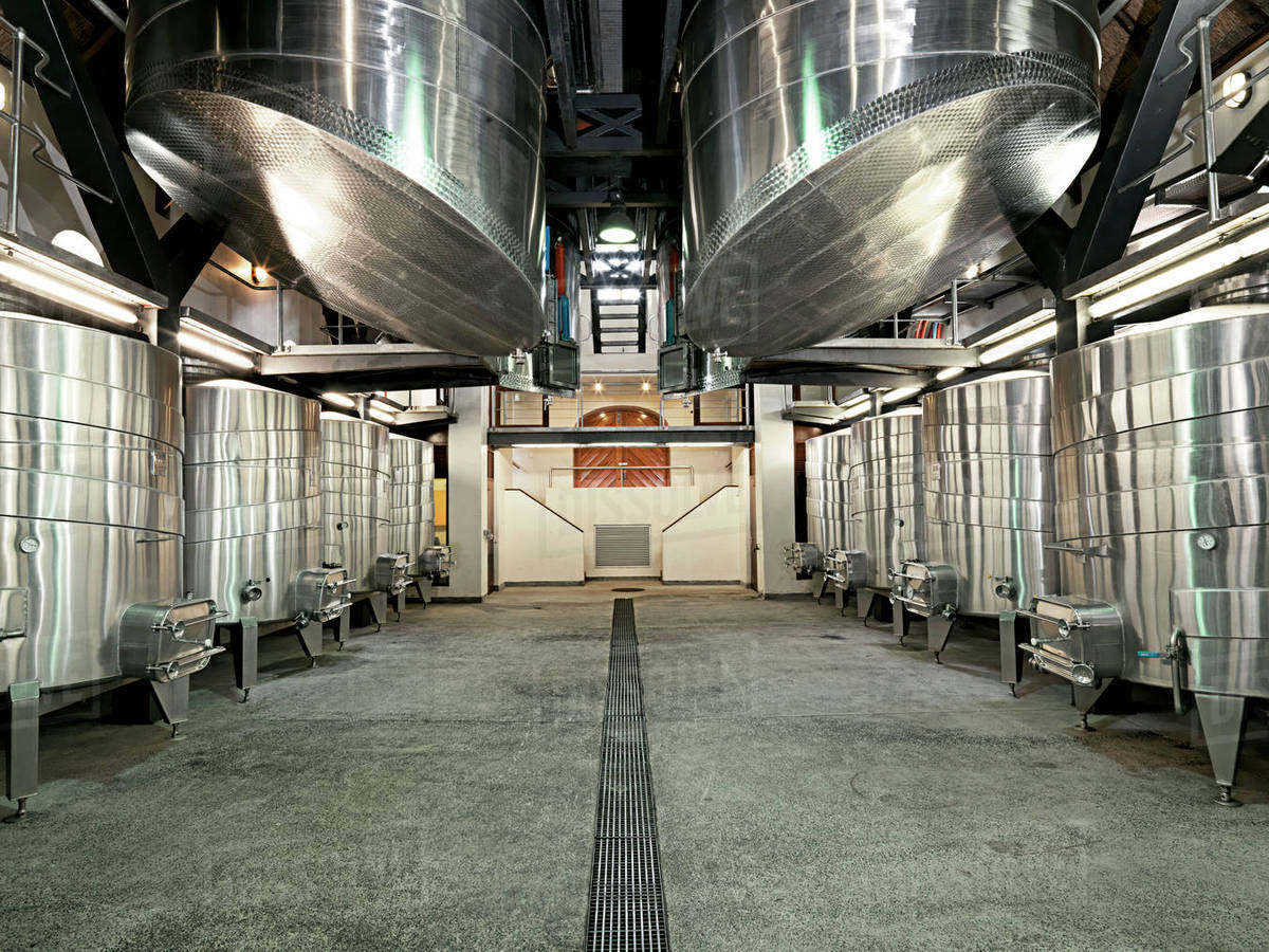 Inside winery - Royalty-free Stock Photo | Dissolve