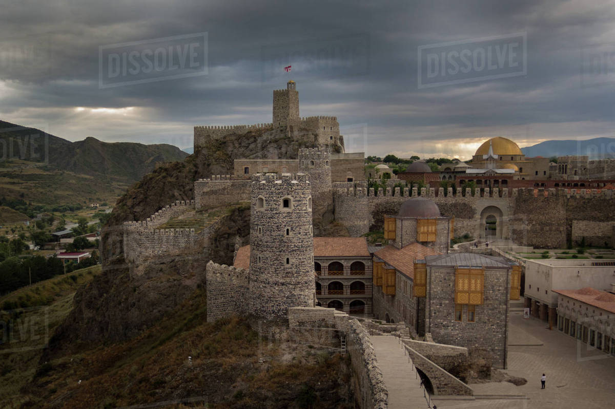 The Rabati Castle in Akhaltsikhe, Georgia - Royalty-free Stock Photo ...